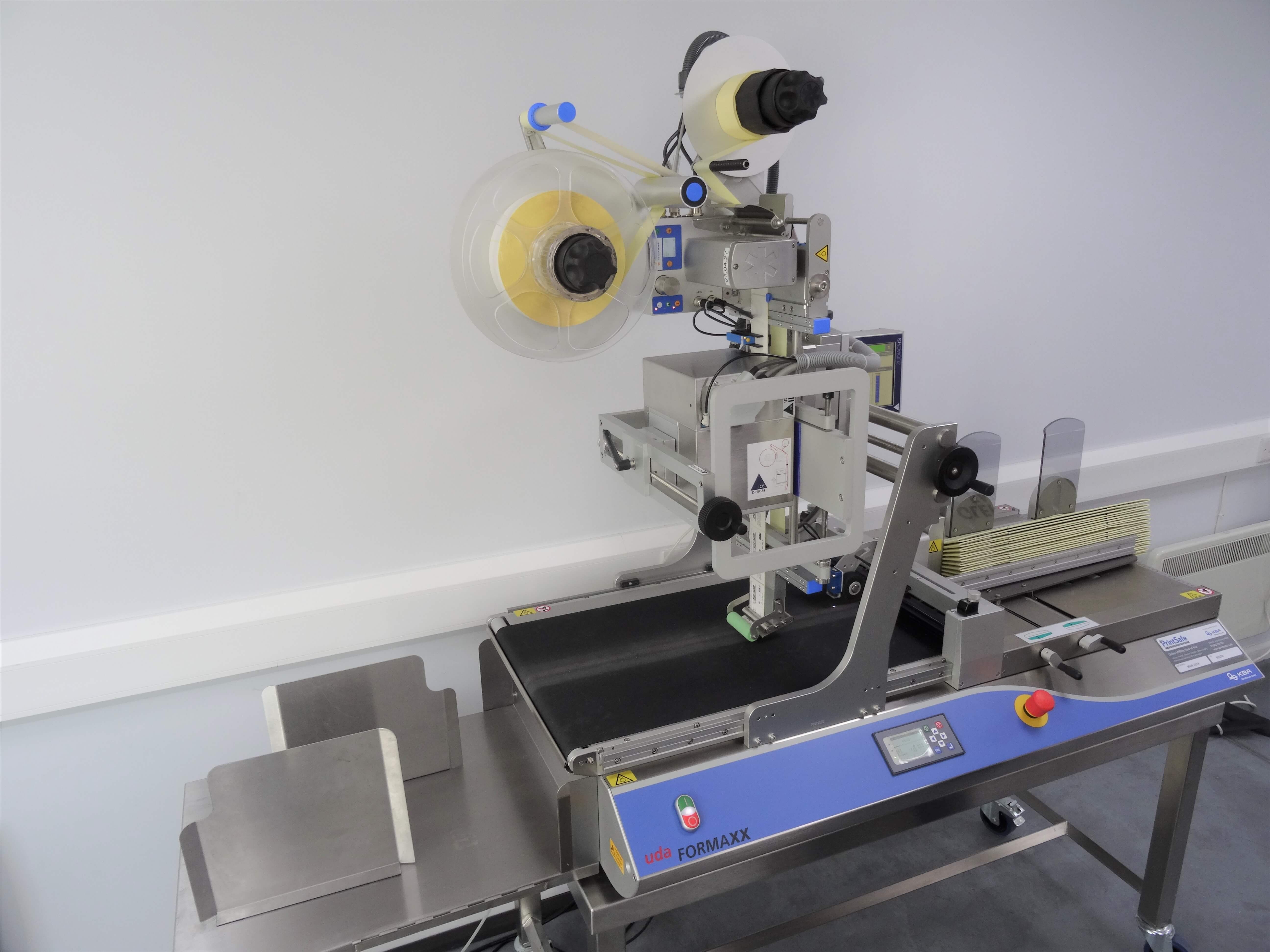 Carton Feeder - Carton Coding and Labelling with a udaFORMAXX C