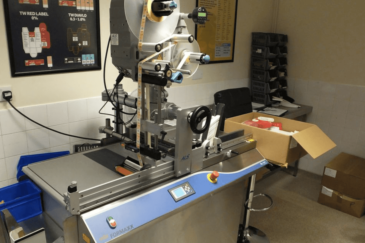 E-liquid Carton Labelling Machine - Payback in 6 Months