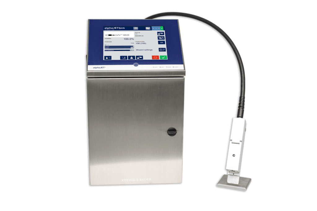 Fast start-up. On-screen 'Help'. What else is new in the alphaJET 5? - PrintSafe